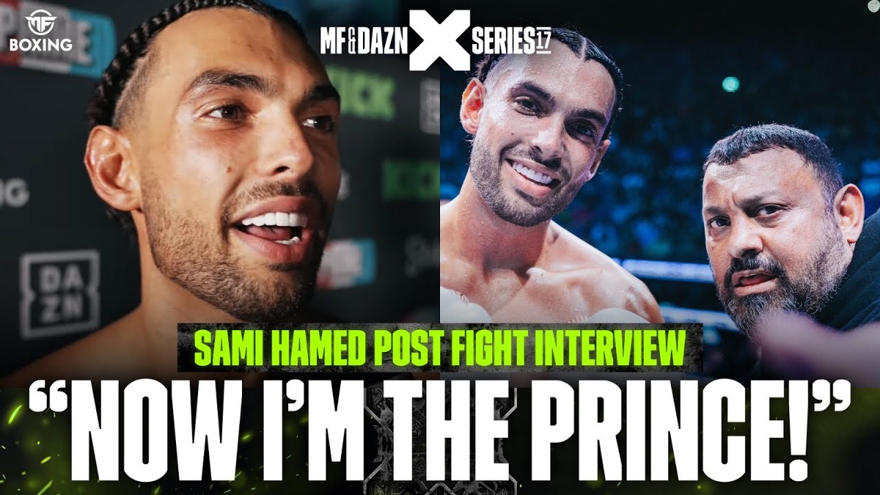 There’s a new Prince Hamed! Sami Hamed Misfits Boxing Post Fight ...