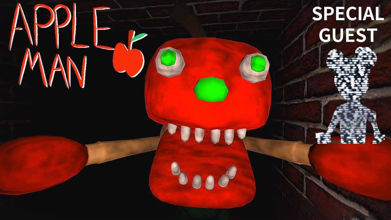 Apple man : short mascot horror gameplay walkthrough - YouTube