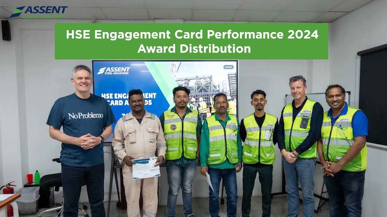 HSE Engagement Card Performance 2024 – Award Distribution | ASSENT STEE ...