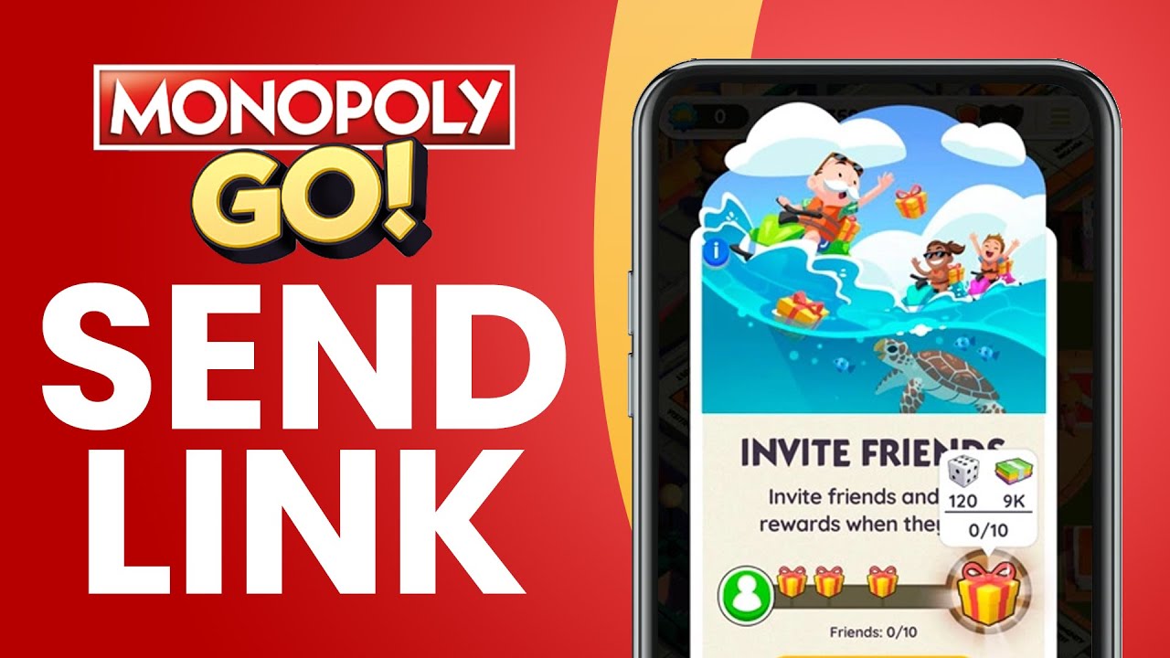How To Send Link On Monopoly GO (2025) Easy Tutorial - YouTube