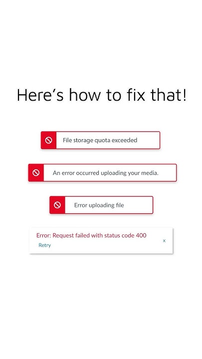 Canvas Tip: "File Storage Quota Exceeded" - YouTube