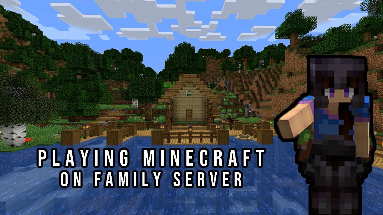 Playing Minecraft on my Family Server | Tuesday Night Live Stream - YouTube
