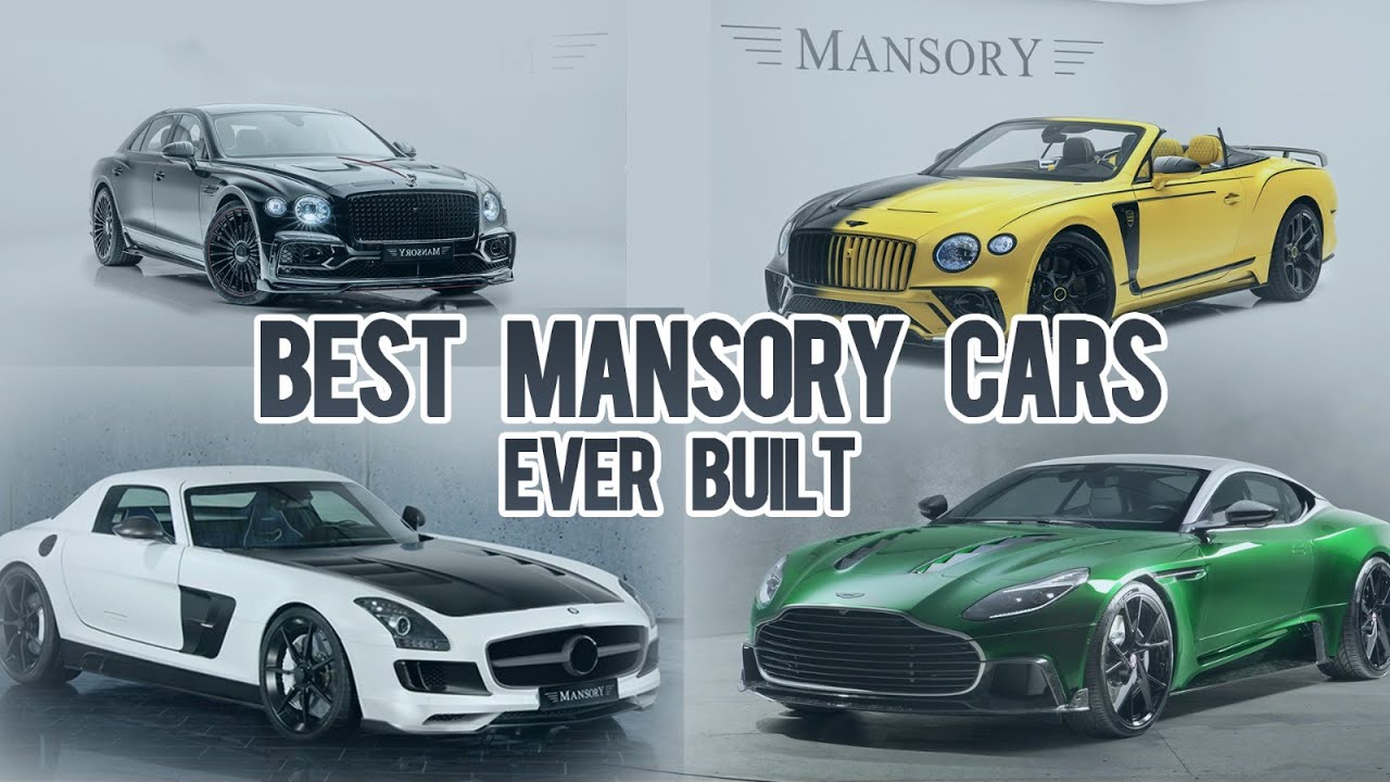 Mansory Cars | Supercars | Sports car upgrades | Limited Editions - YouTube