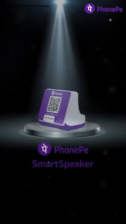 PhonePe smart speaker, sound box - YouTube