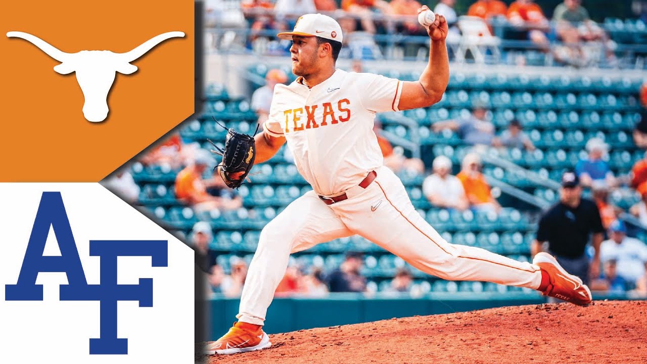 Air Force vs #21 Texas Baseball Highlights | College Baseball ...