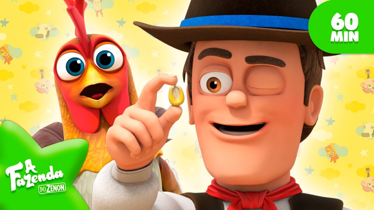 Fiddle Dee Fiddle Do 👨‍🌾 A FAZENDA DO ZENÓN 🚜 MIX 🎵 ESTREIA 🌈 Desenho ...