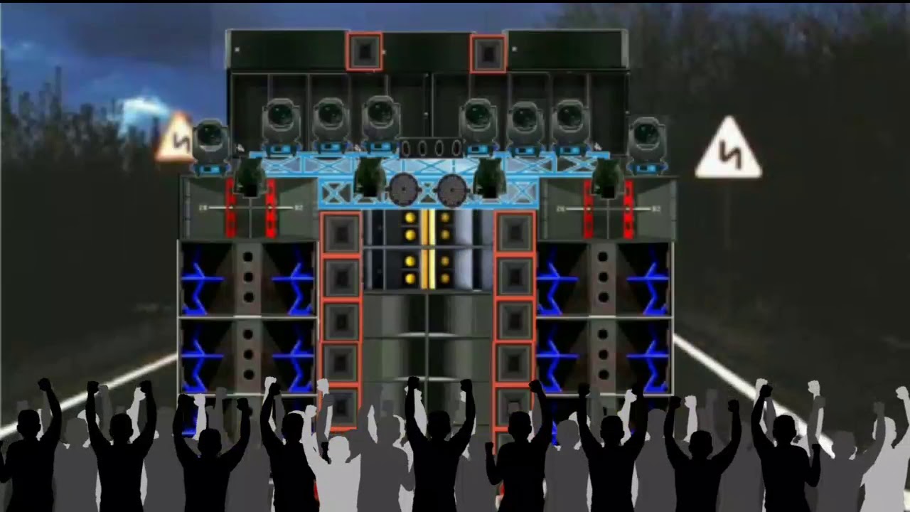 Cek sound animasi sound system buat battle - YouTube
