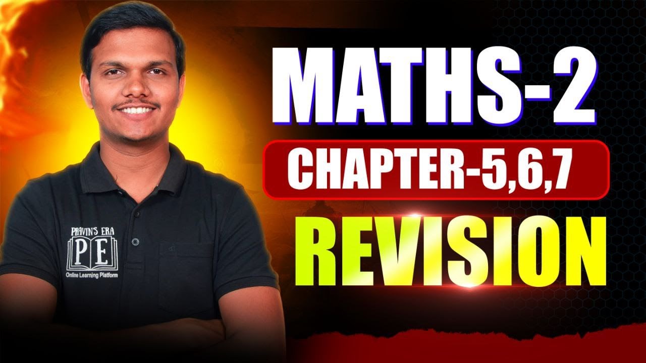 "10th Math's 2 Revision - Chapter 5, 6, 7 | For Board Exam 2025 " #wakeupwithme #pravinsir - YouTube