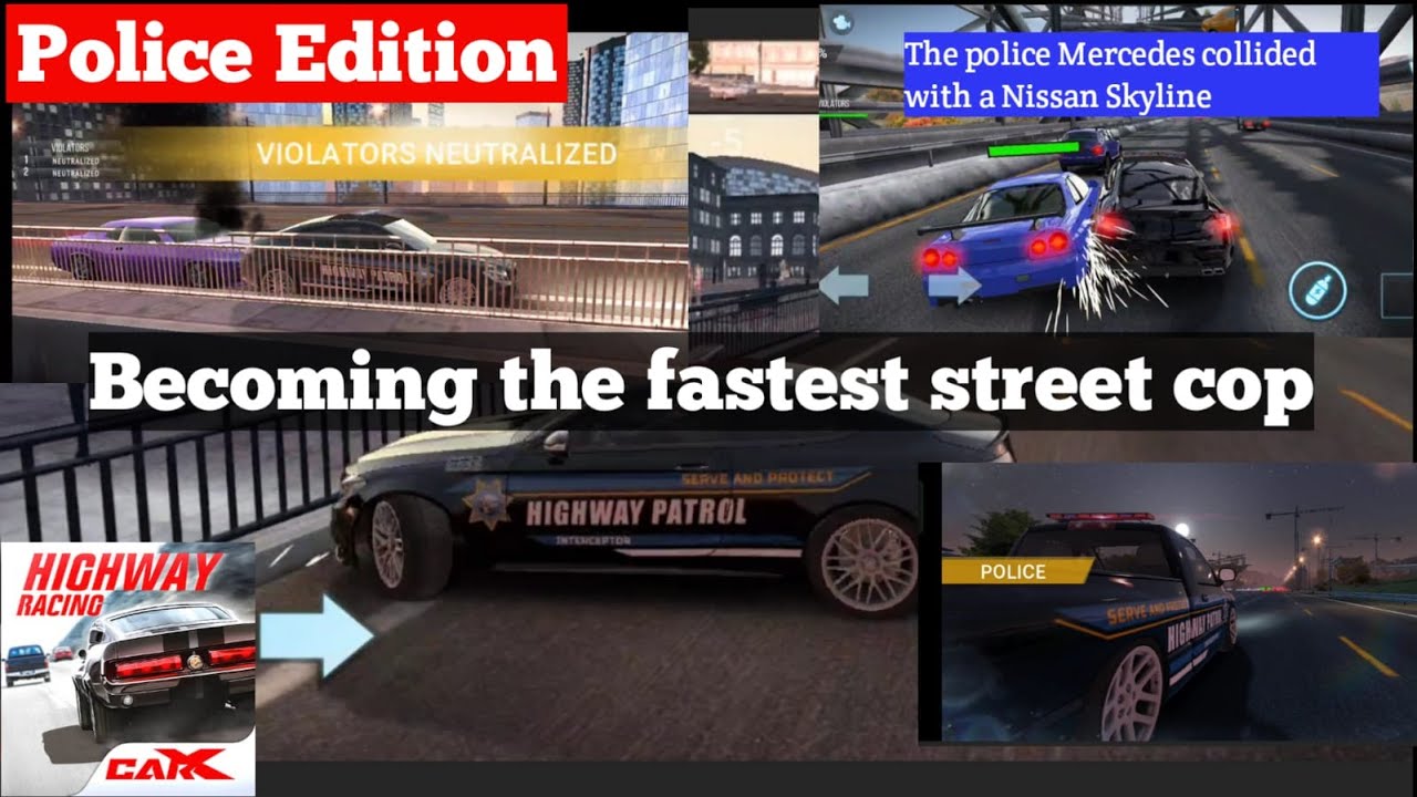 Police Edition | Becoming the fastest police officer to chase street ...