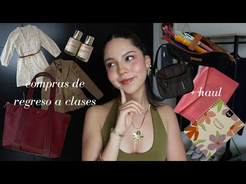 compras de regreso a clases +haul👜🖊️ -Nina