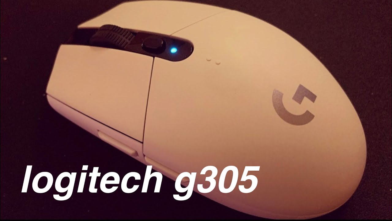 unboxing the logitech g305! white setup aesthetic 🤍 - YouTube