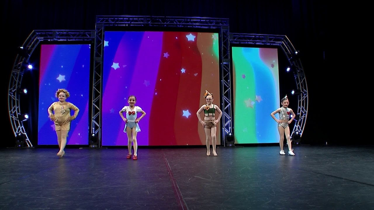 Tap team- Ease on Down the Road age 8 - YouTube