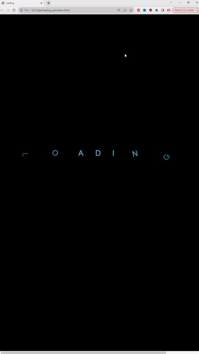 Loading In Html Css Shorts Html Css Trending Tutorial Coding Youtube
