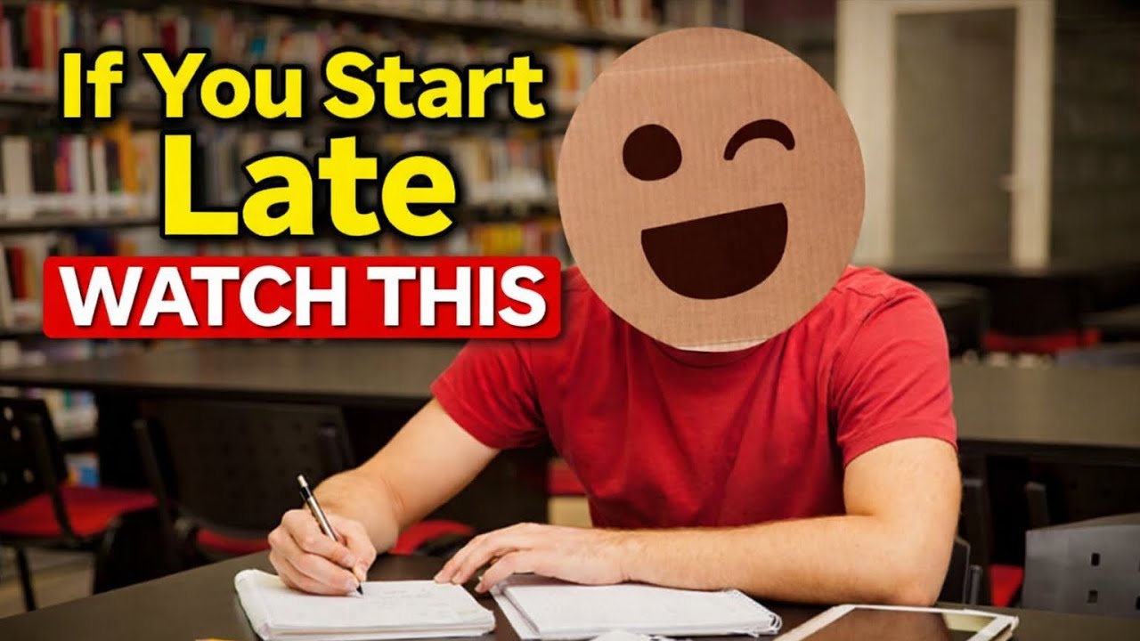 IF YOU START LATE WATCH THIS 🔥 - YouTube