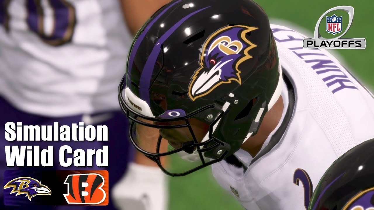 【NFL】Wild Card Simulation B (T.Huntley)｜Baltimore Ravens vs Cincinnati ...