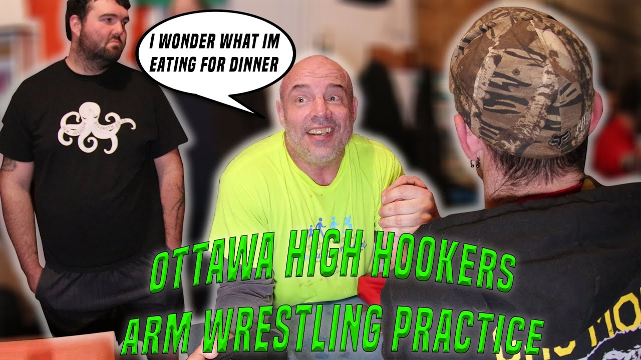 Don Smith with Doug hogan | Arm wrestling practice - YouTube