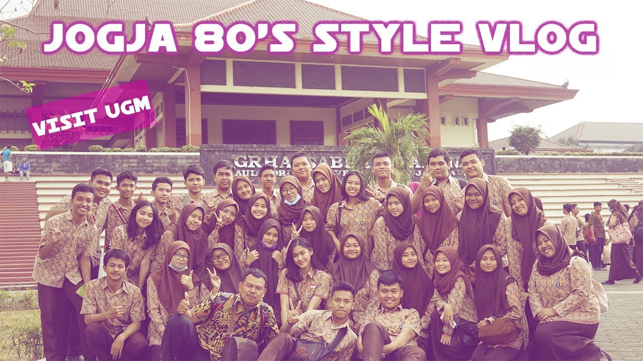 Jogja 80's style Vlog - 2018 - YouTube