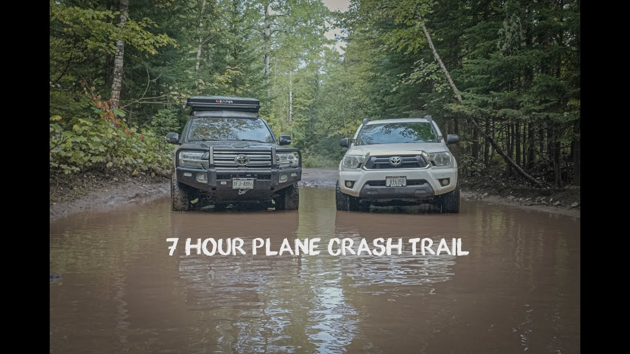 7 Hour Plane Crash Trail from Wisconsin to Michigan - Epic First Time ...