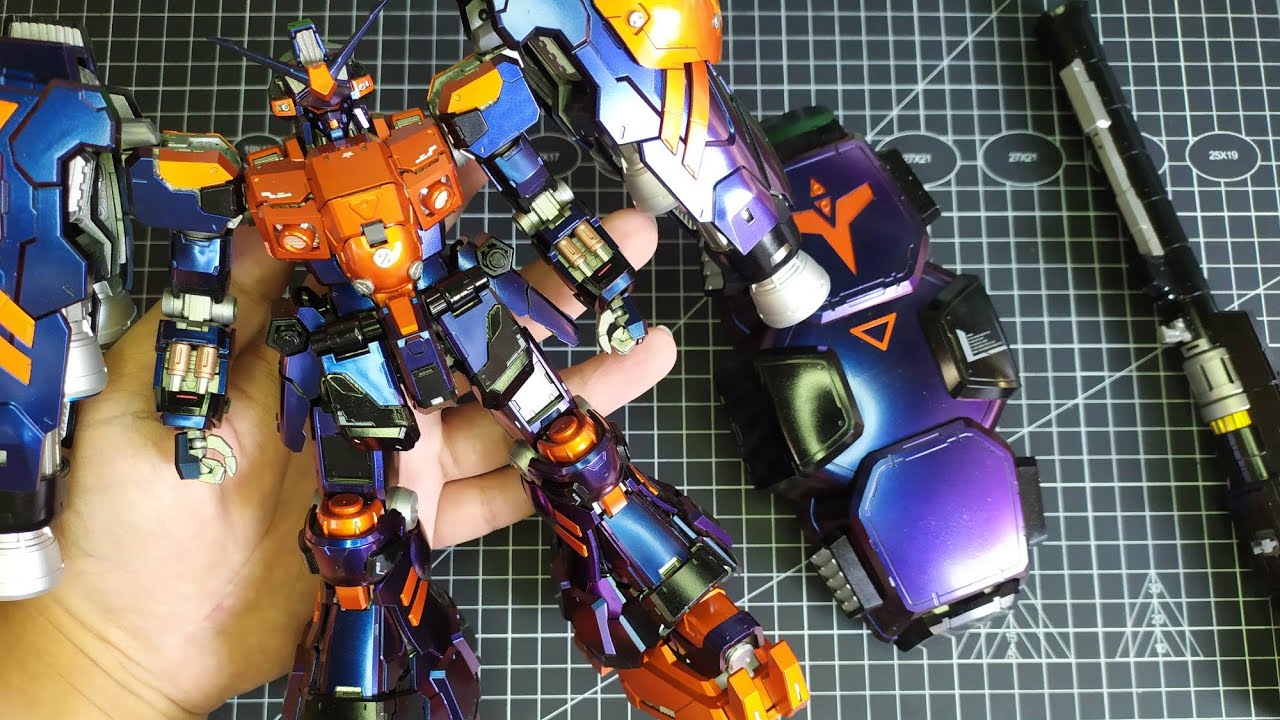 (English subtitle) Model kit 1/100 scale Solomon Model GP02 Physalis ...