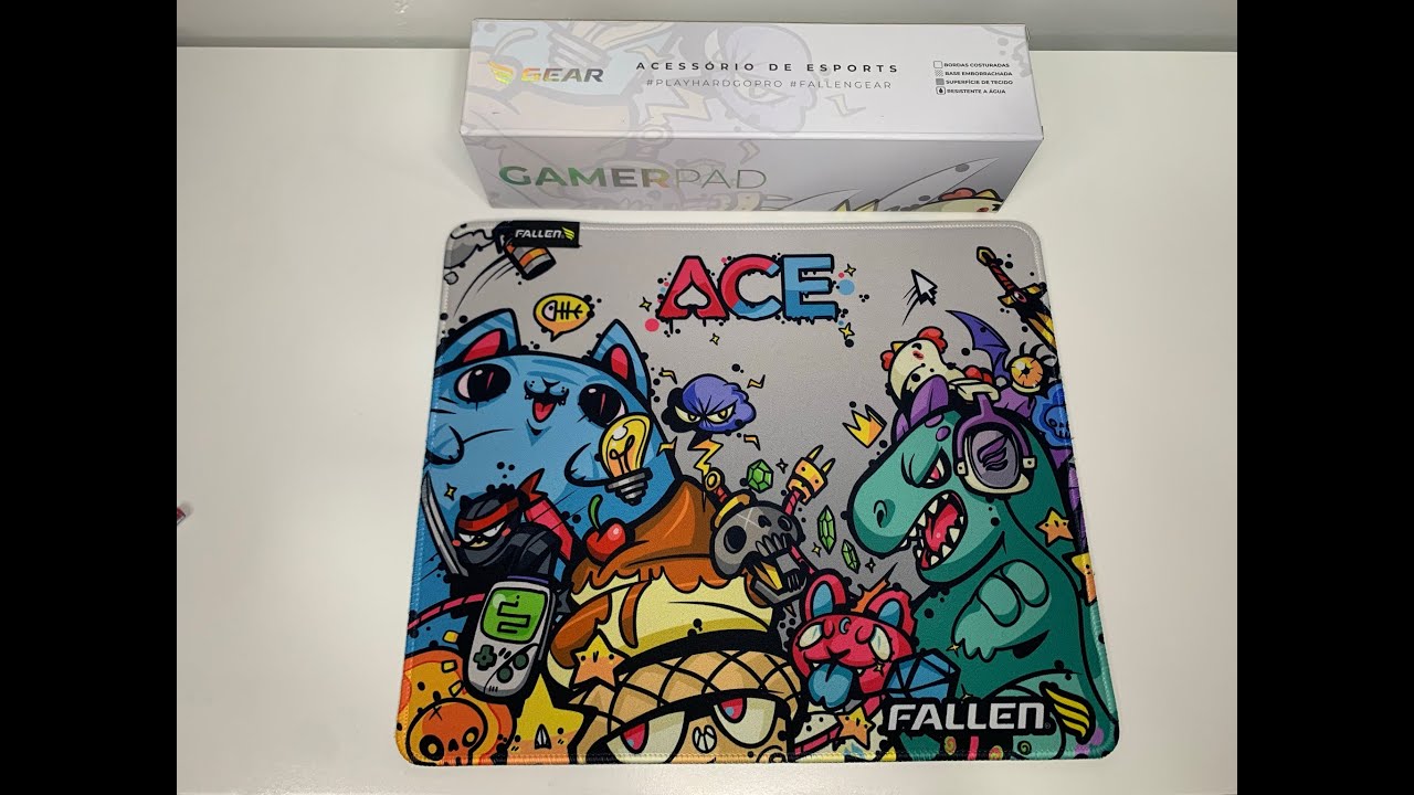 MOUSE PAD ACE CONTROL - FALLEN STORE - YouTube