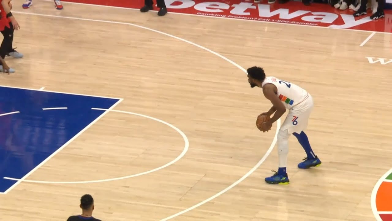 Joel Embiid booed by fans after passing up wide open 3 down 2 then ...