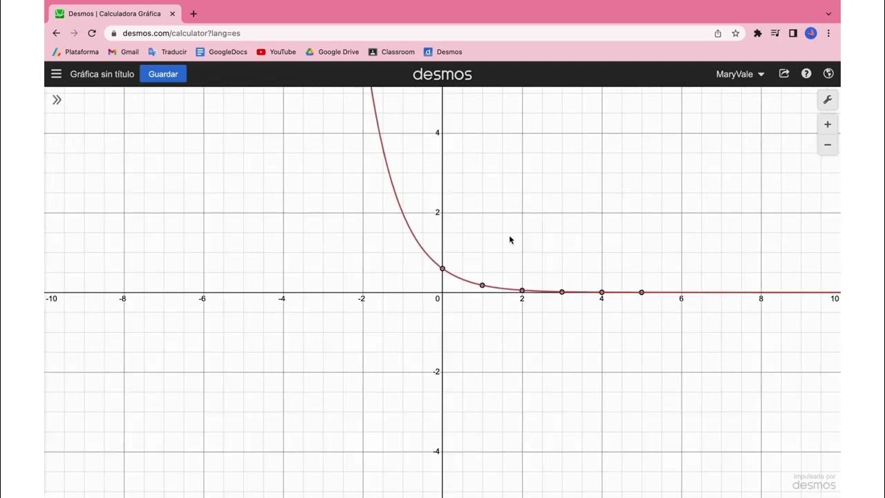 Cómo graficar Funciones Exponenciales en Desmos | Tutorial - YouTube