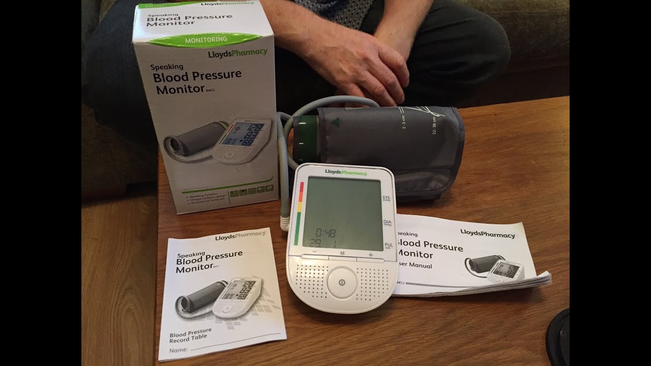 30 Lloyd s Pharmacy Speaking Blood Pressure Monitor BM52 Review YouTube 30 Lloyd s Pharmacy Speaking Blood Pressure Monitor BM52 Review YouTube