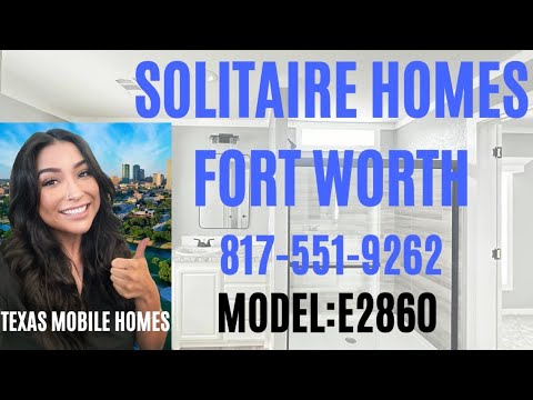 E2860 Solitaire Homes of Fort Worth - YouTube