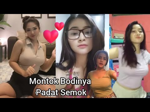 Cewek Semok Mantul Bodinya Pilihan Goyang TikTok 💯 Viral