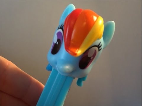 RAINBOW DASH-MY LITTLE PONY-PEZ CANDY DISPENSER - YouTube