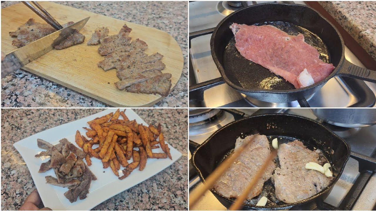 Quick and easy beef steaks recipe | simple steak bites for kids - YouTube