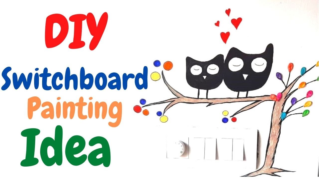 Diy Switchboard Painting Idea I Art and Craft I home decoration idea I ...