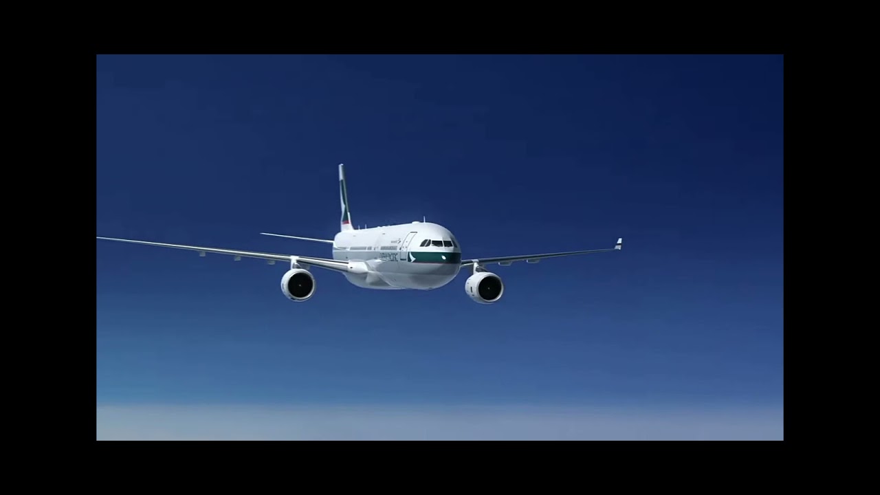 Cathay Pacific Flight 780 - Landing Animation - YouTube