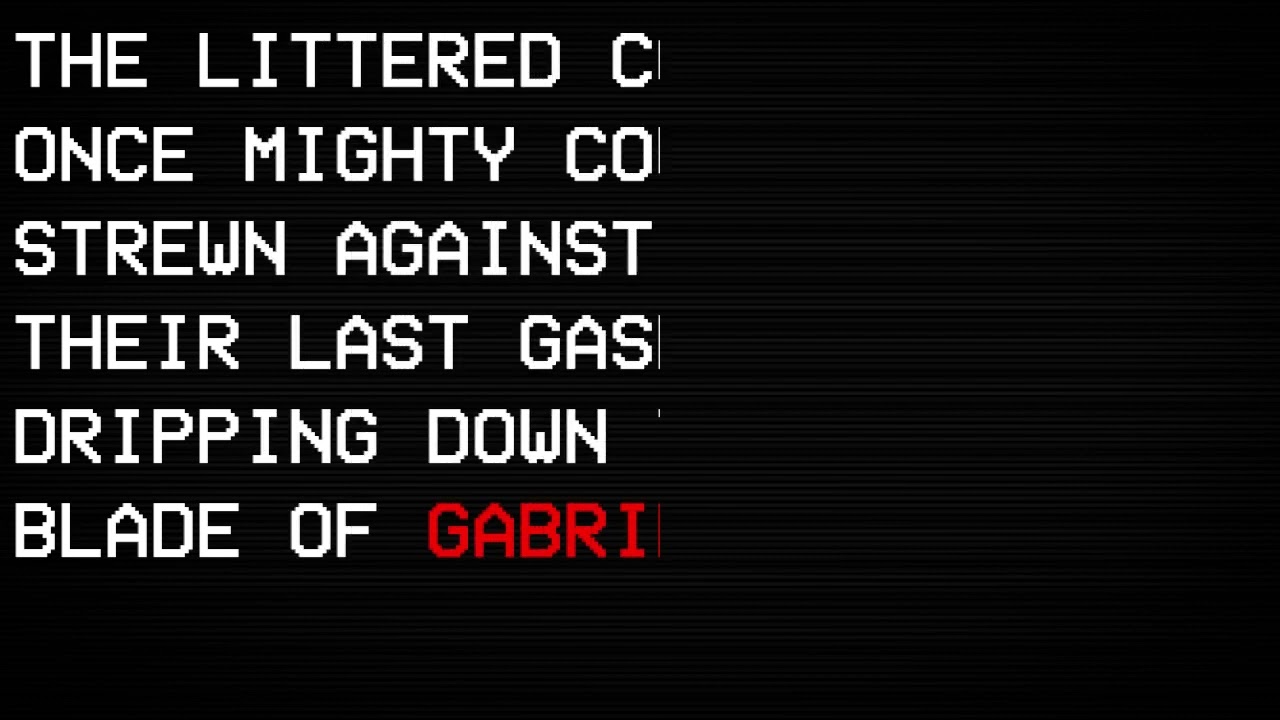 ULTRAKILL Gabriel Voice test - YouTube