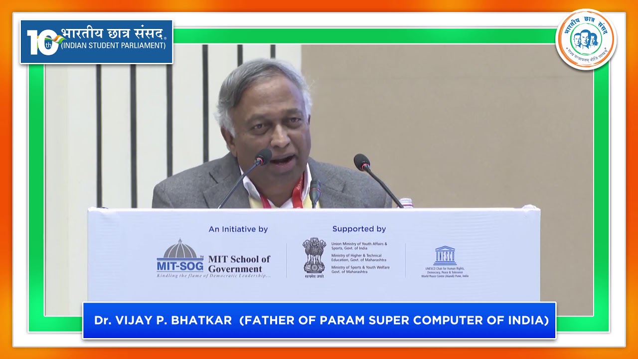 10th BCS, Day 1: Dr. Vijay P. Bhatkar at the Inaugural Session - YouTube