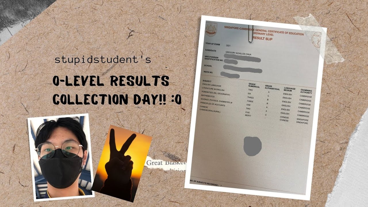 vlog #1 || collecting my GCE 'O' Level results! (2022) - YouTube