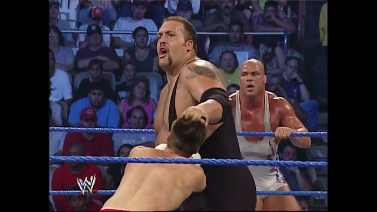 Big Show Benjamin And Haas Vs Lesnar Angle And Zach Gowen 13 Wwe Smackdown Hd 2003 Youtube