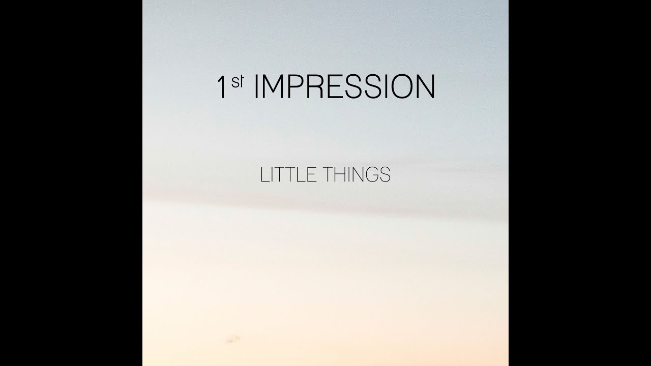 Little Things - One Direction | 1st Impression Cover - YouTube