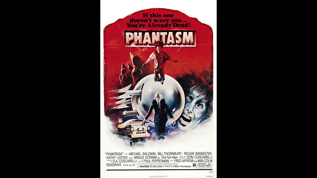 PHANTASM (1979) Theatrical Trailer - A. Michael Baldwin, Bill Thornbury ...
