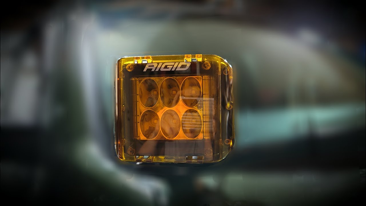 TUNDRA PRO | RIGID AMBER COVER FOR MY CALI RAISED DITCH LIGHTS - YouTube