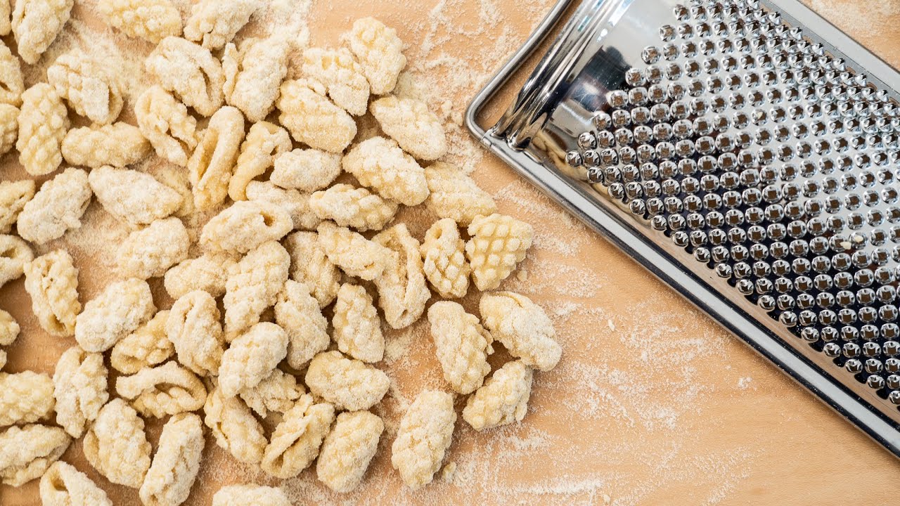 THIS SECRET PASTA is made with a CHEESE GRATER! - YouTube