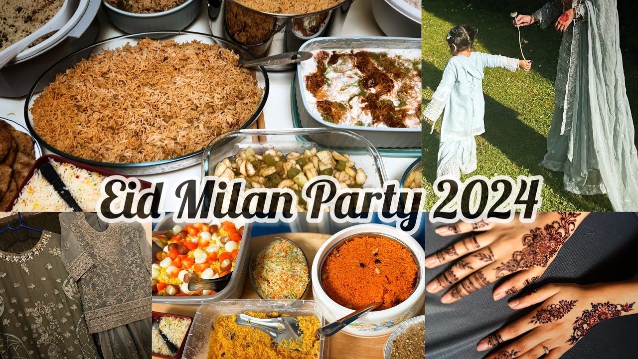 Eid Milan Party in Germany 🇩🇪 🇵🇰 || Healthy Breakfast and Beauty Party ...