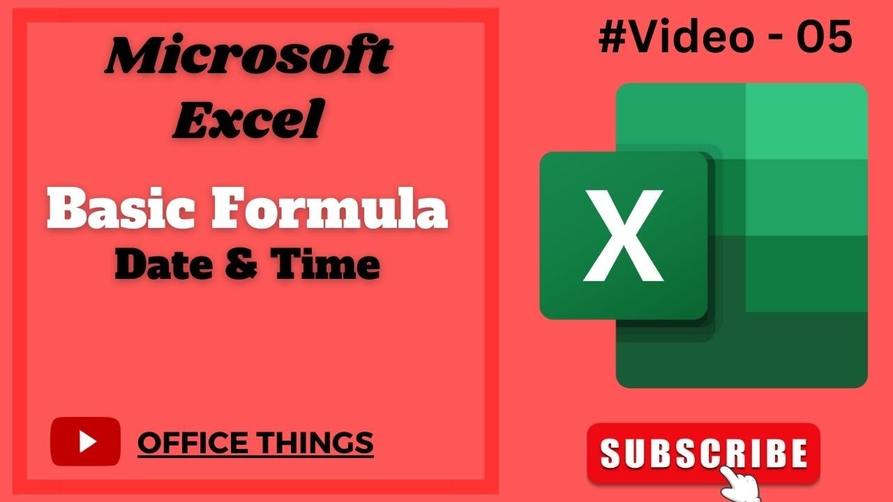 Date Time Formula In Excel Date Time Excel YouTube Date Time Formula In Excel Date Time Excel YouTube