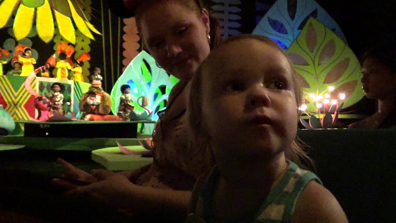 Addy Rides - It's A Small World - Disney World - YouTube