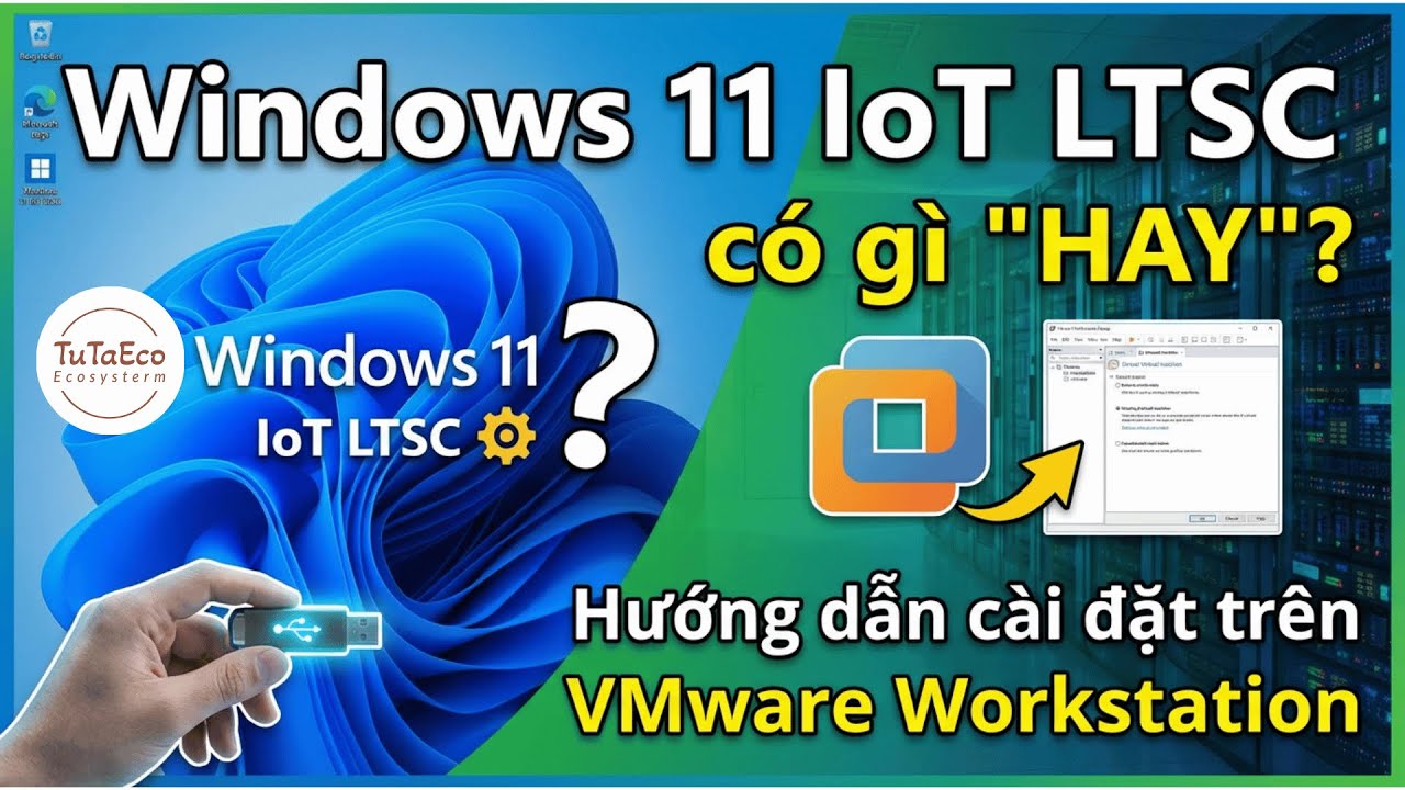 Windows 11 IoT LTSC có gì "HAY"? Hướng dẫn cài đặt trên VMware ...