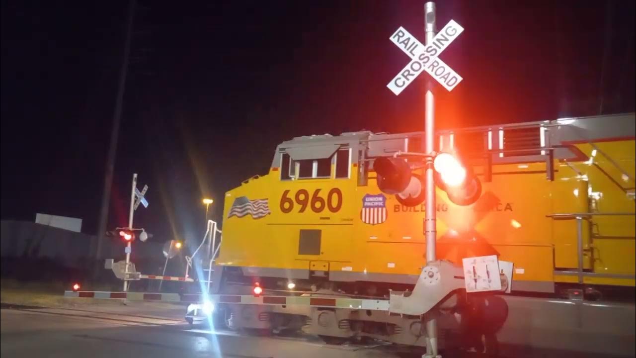 NB Up 6960 Leads Local Train in Laredo, TX 7/23/23. - YouTube