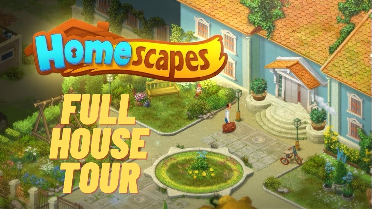 Homescapes Full House Tour - Level 9941 - YouTube