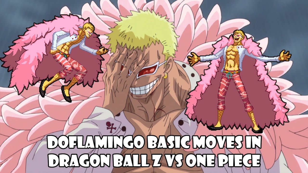 DoFlamingo basic moves - DBZvsOP mugen - YouTube