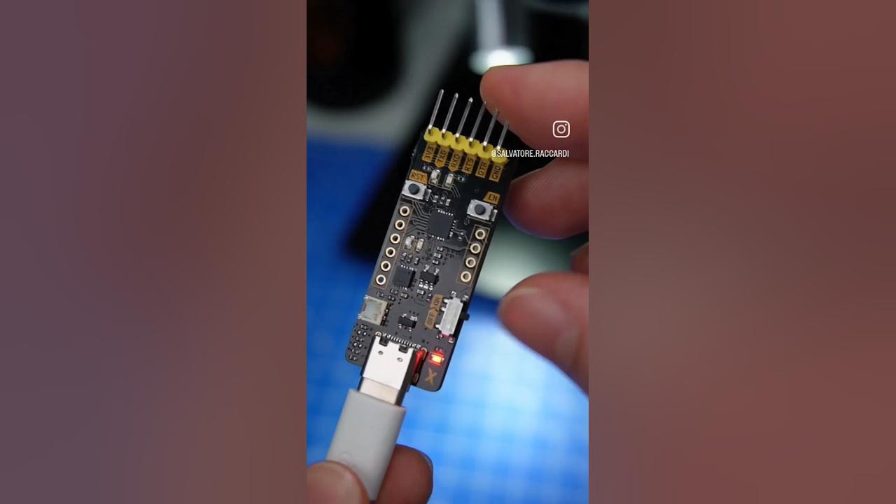 Custom Pcb Serial Bridge For Esp32 With Battery Charger Pcbway Esp32project Engineering