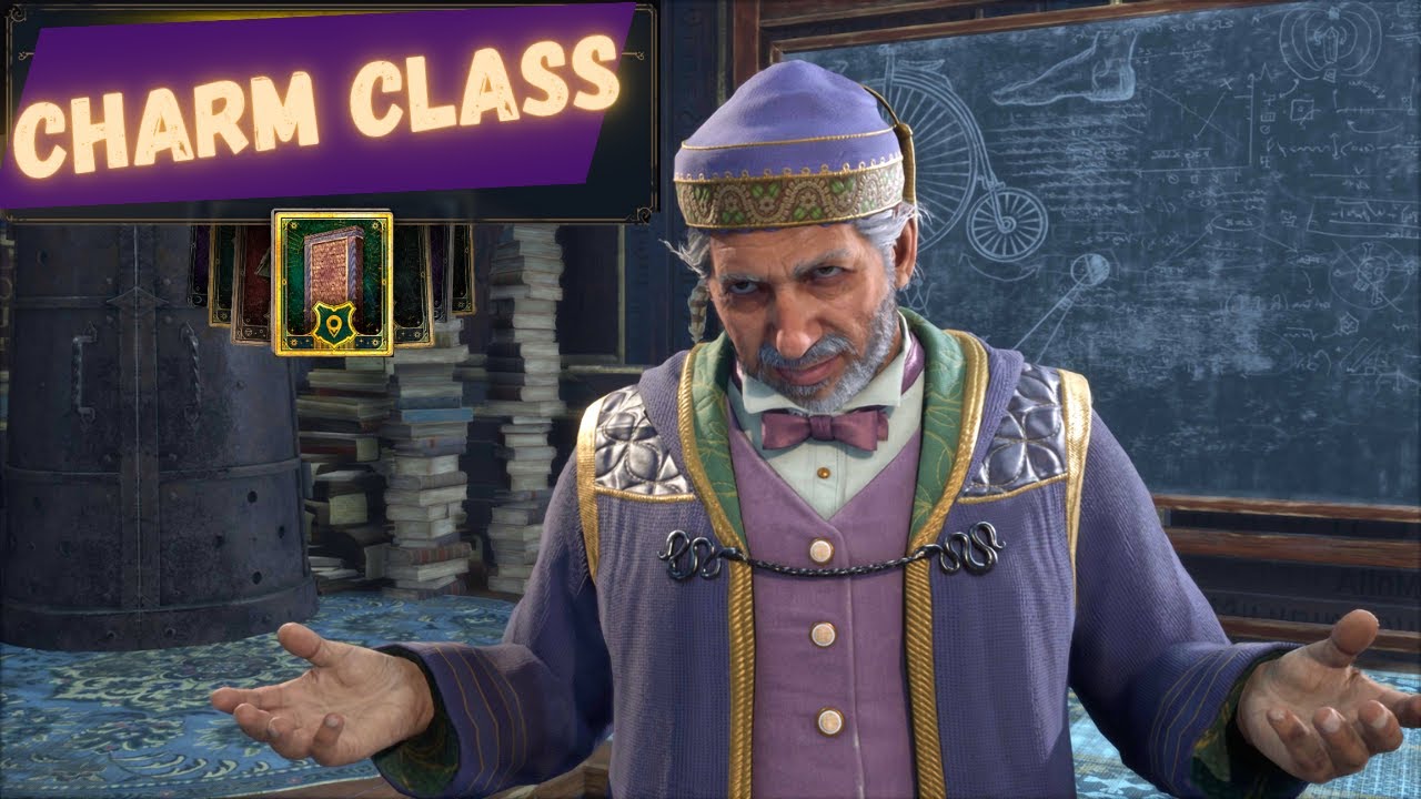 Charms Class | Learn Accio | Hogwarts Legacy #Accio - YouTube